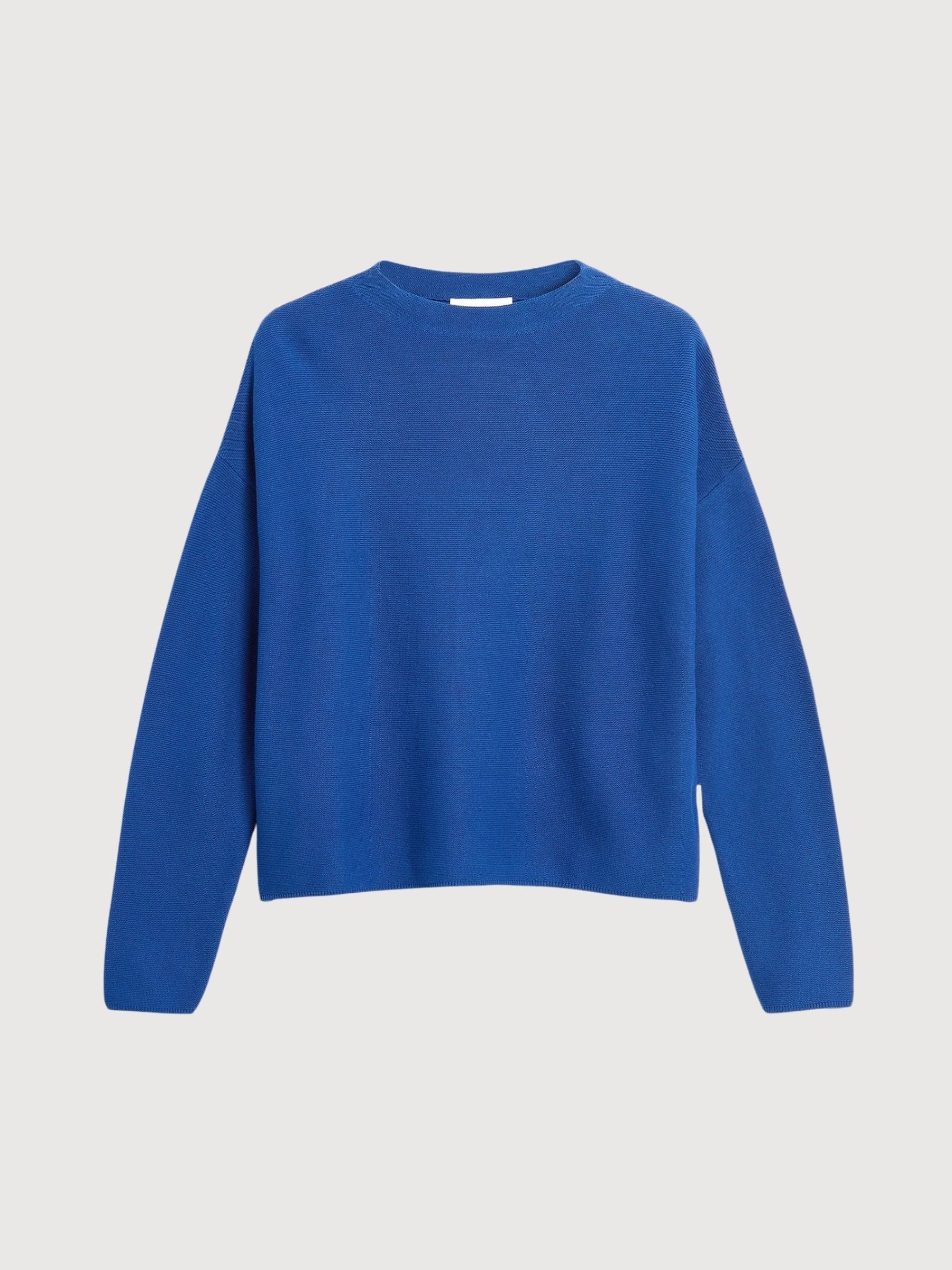 Pullover Merina Links Dynamo Blue | Armedangels