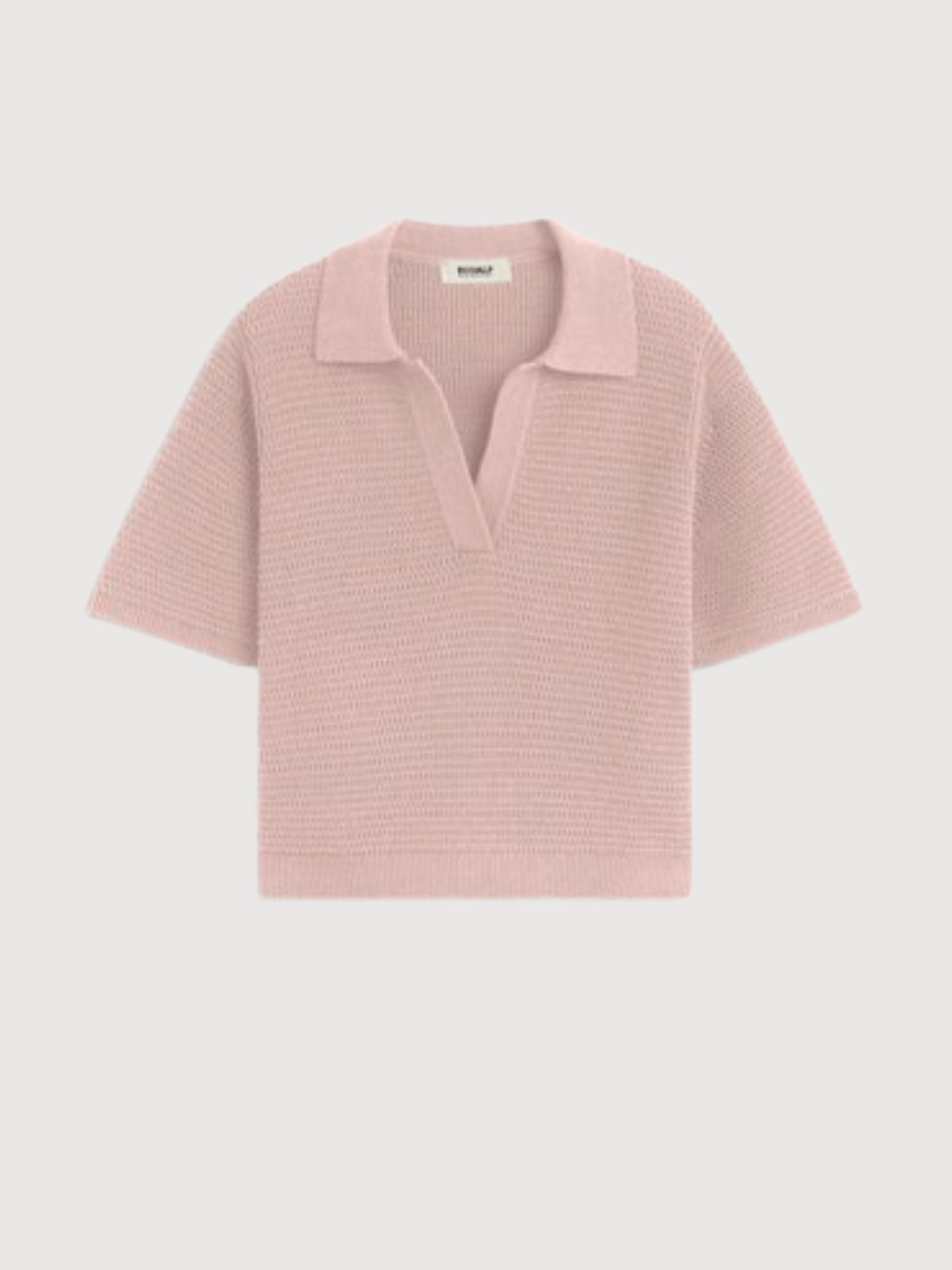Shirt Anna Knit Woman Dusty Rose | Ecoalf